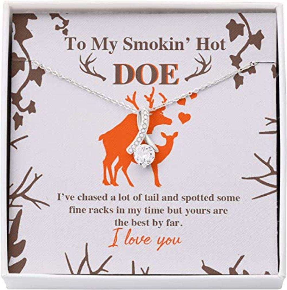 Friend Necklace, To My Smokin Hot Doe Chased Tail Spotted Fine Racks ...